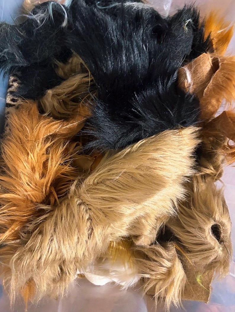 Faux Fur Scrap Bundle (perfect for Therian Masks and Fursuits!) - Etsy ...