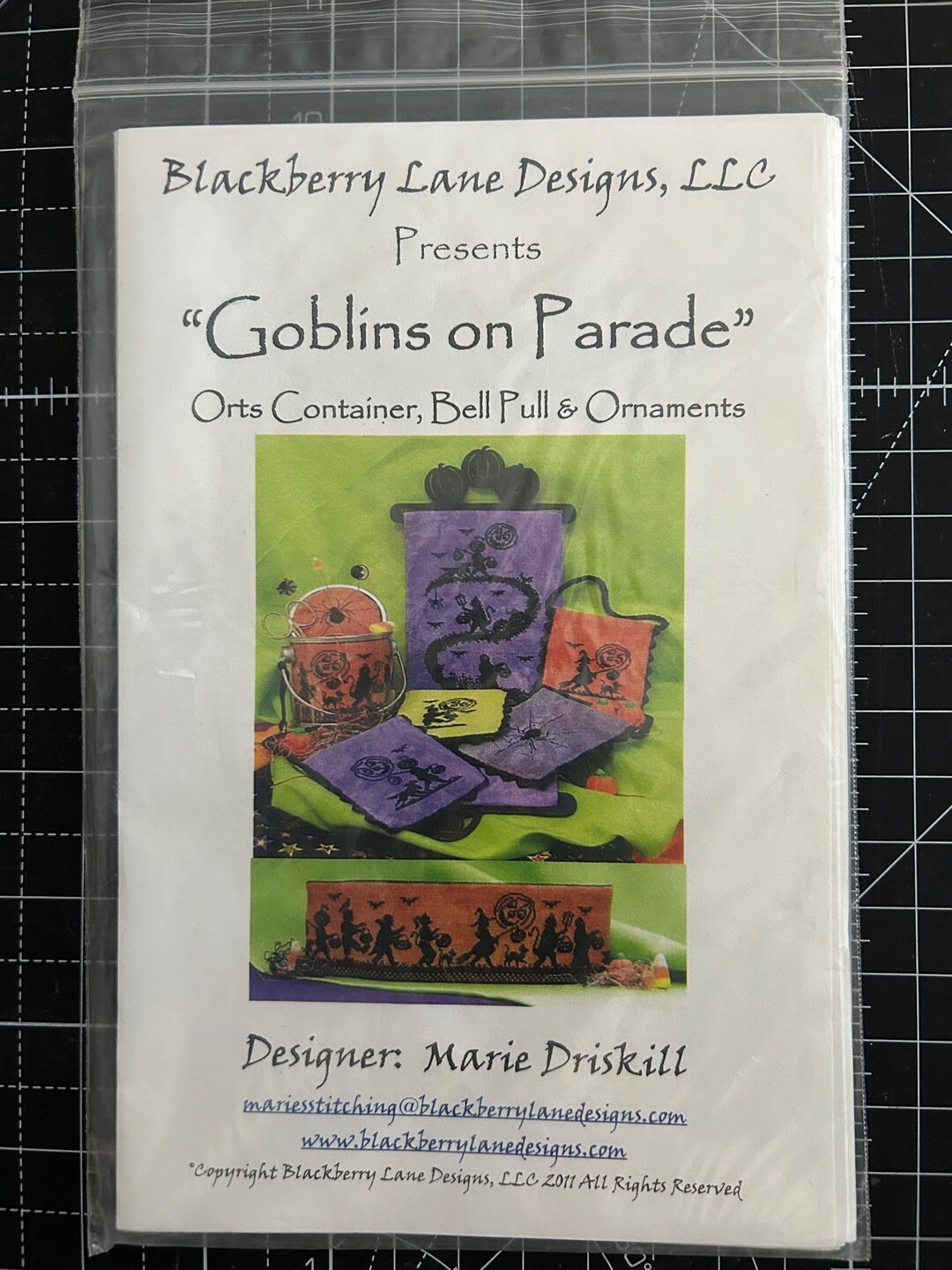 Goblins on Parade Cross Stitch Pattern by Blackberry Lane Designs - Etsy