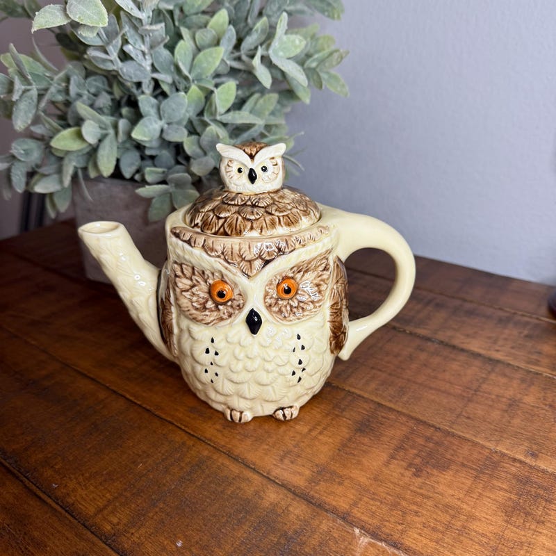 Owl Teapot - Etsy