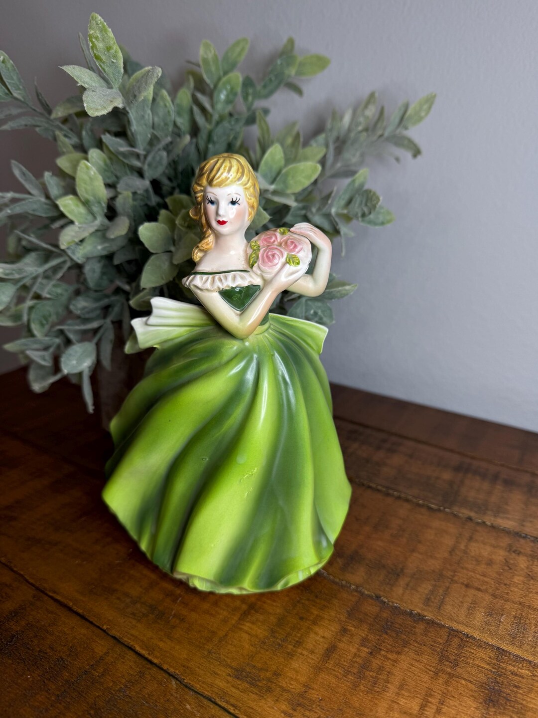 1950s Vintage Napco Vase of Victorian Woman - Etsy