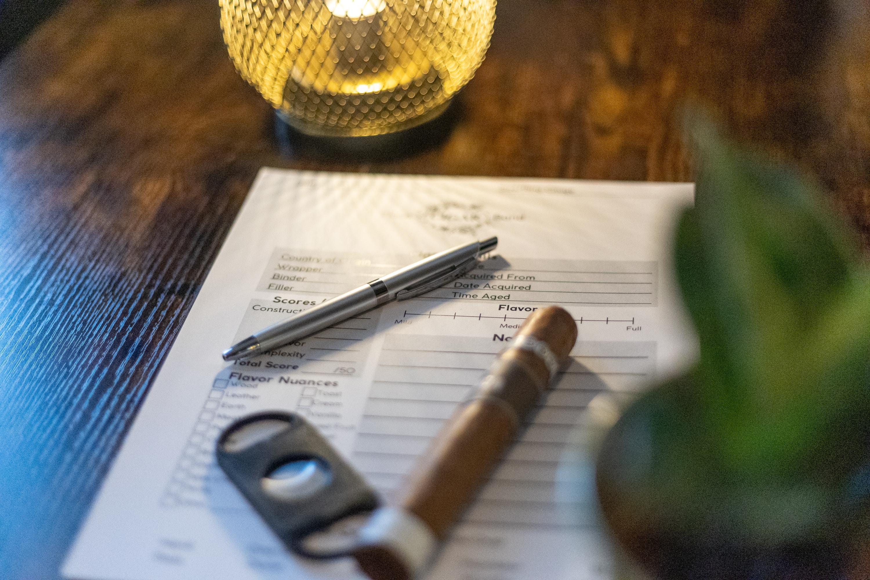 Cigar Tasting Journal Printable Downloadable | Instant Digital Download ...