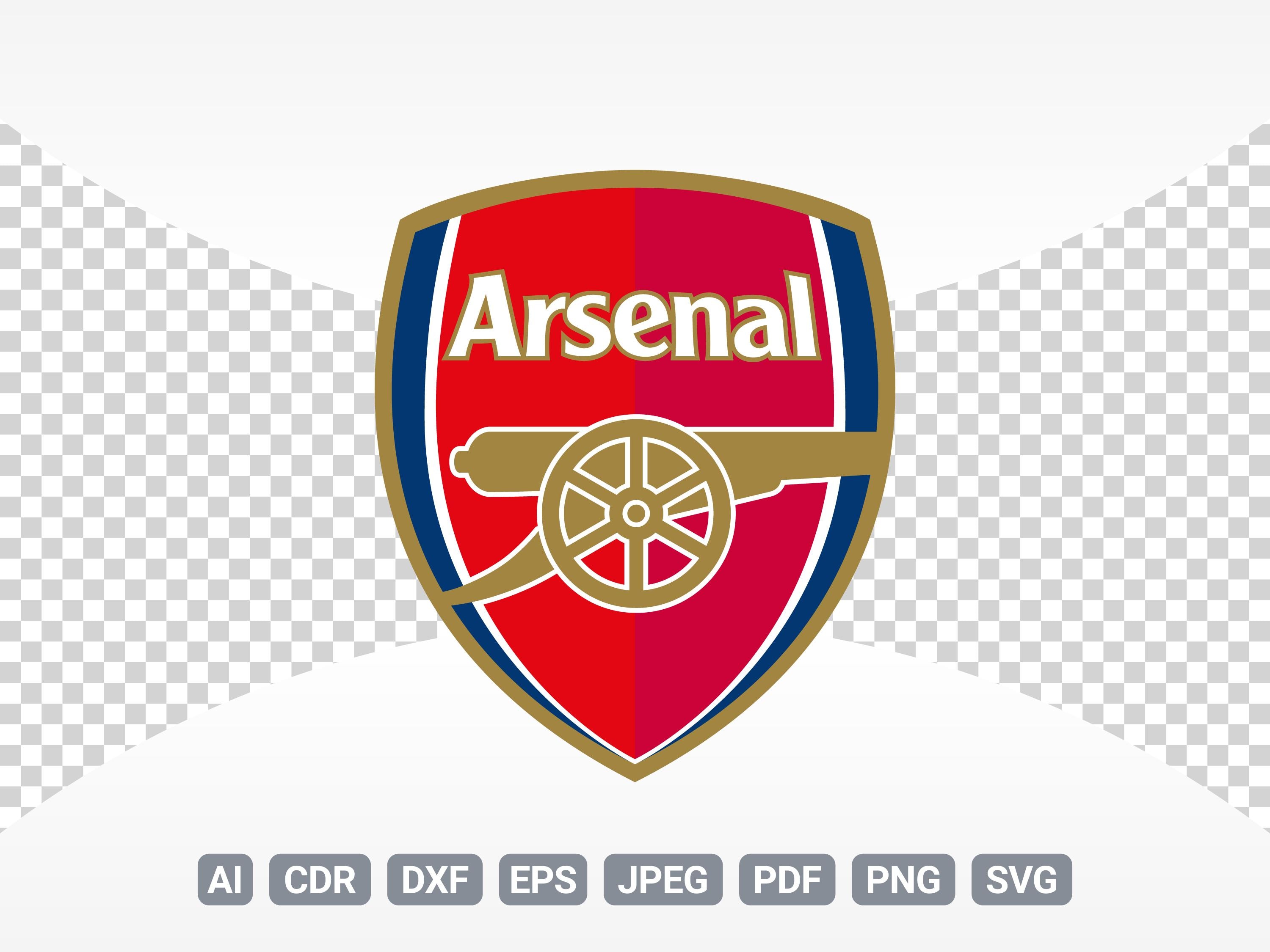 Arsenal FC Logo - Svg, Dxf, Ai, Png, Jpeg, Eps, Pdf - Vector Football ...