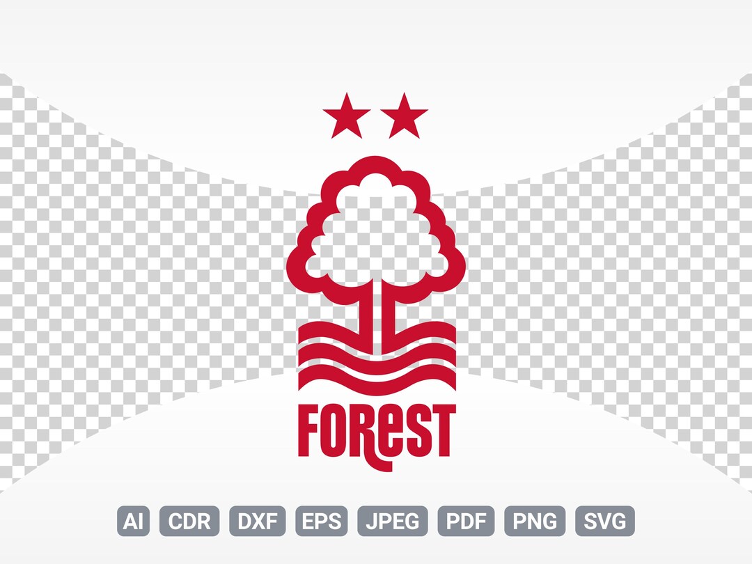 Nottingham Forest FC Logo - svg, dxf, ai, png, jpeg, eps, pdf - Vektor ...