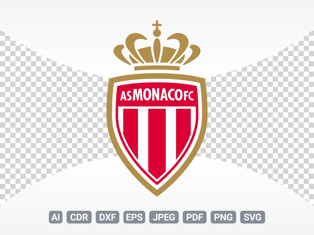 AS Monaco FC Logo - Svg, Ai, Dxf, Png, Pdf, Cdr, Eps, Jpeg - Vector ...