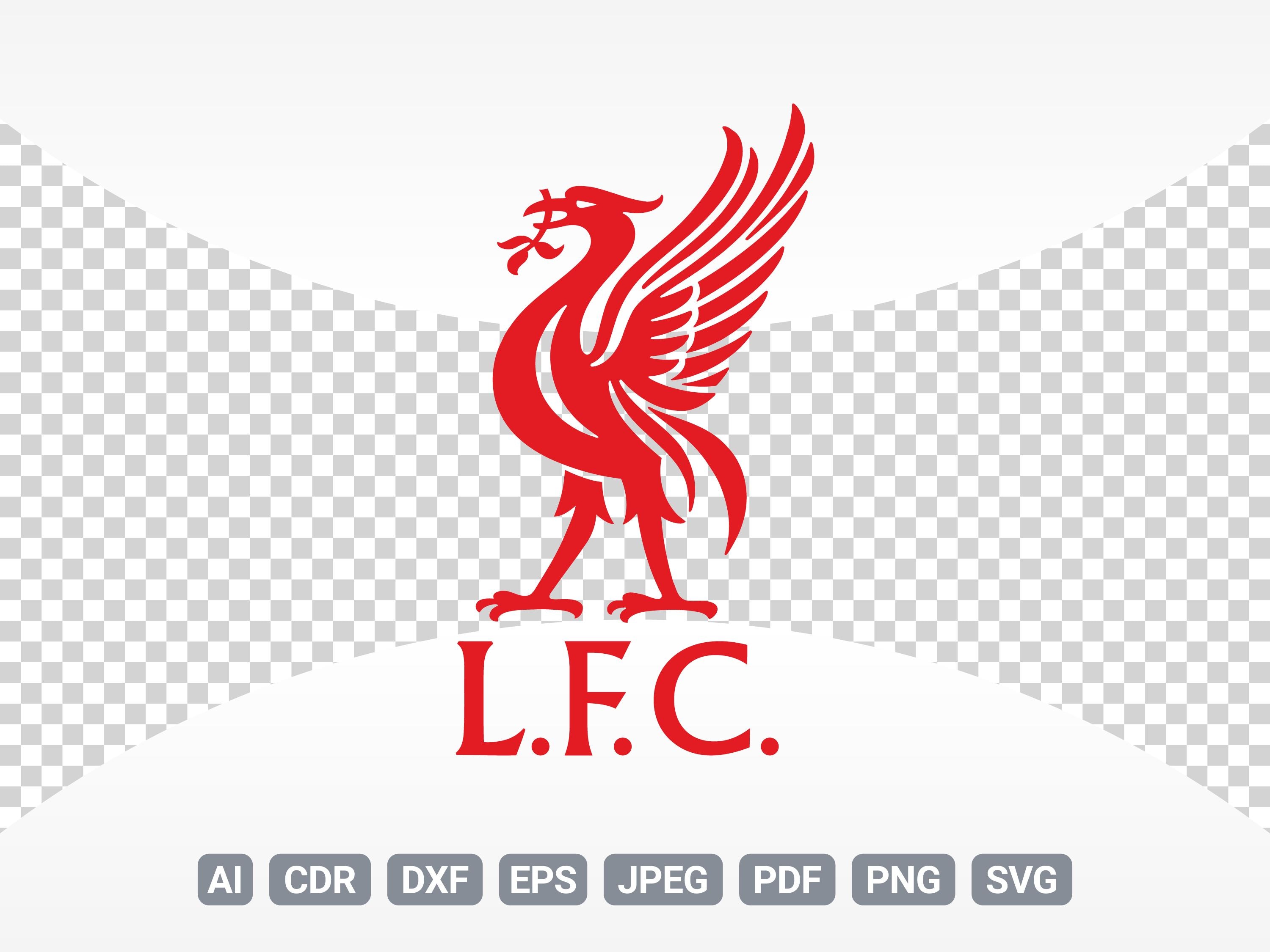 Liverpool FC Logo - Svg, Dxf, Ai, Png, Jpeg, Eps, Pdf - Vector Football ...