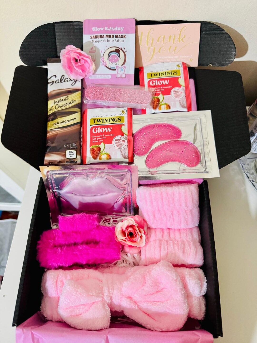 Pink Pampering Hamper Self Care, Teens Hamper, Spa Gift, Gift for Her ...