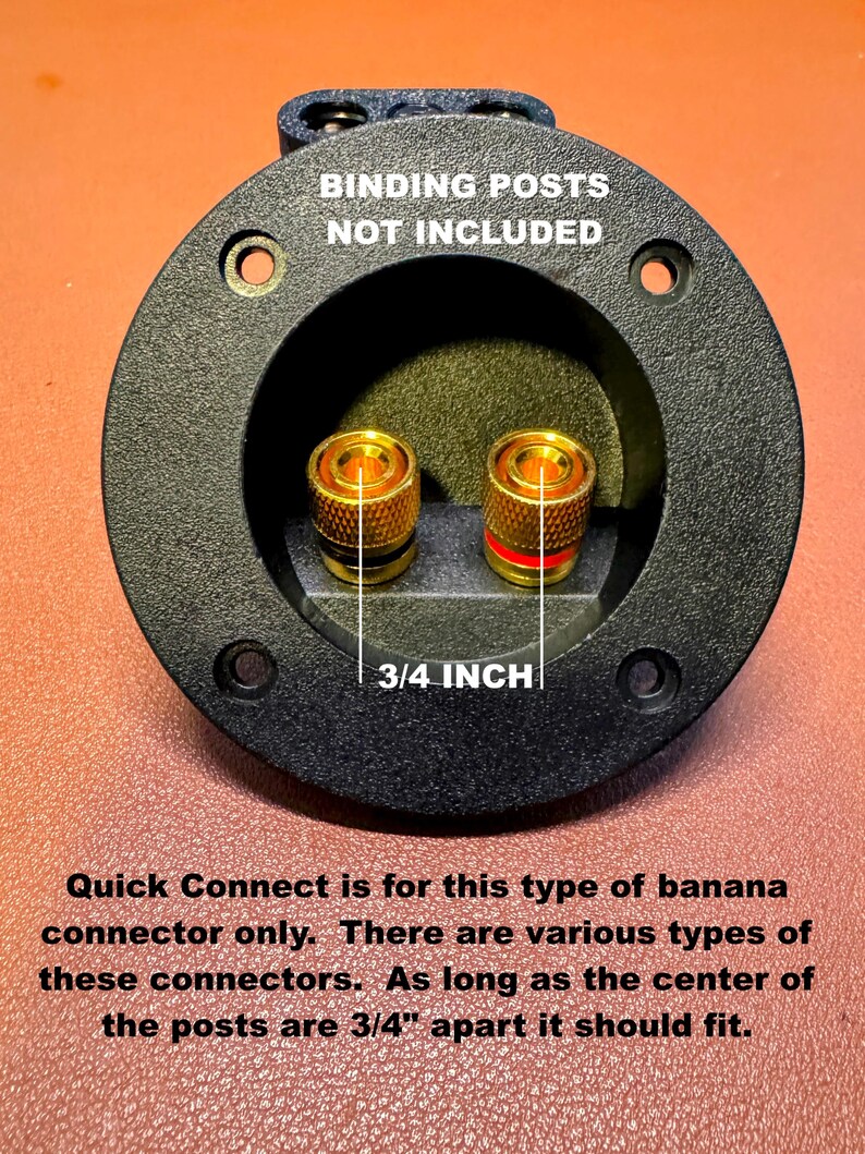 Speaker Box Quick Connect/disconnect - Etsy