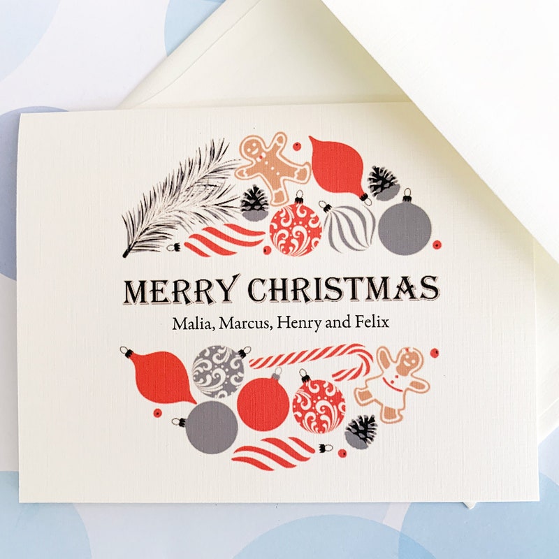 Custom Christmas Cards - Etsy