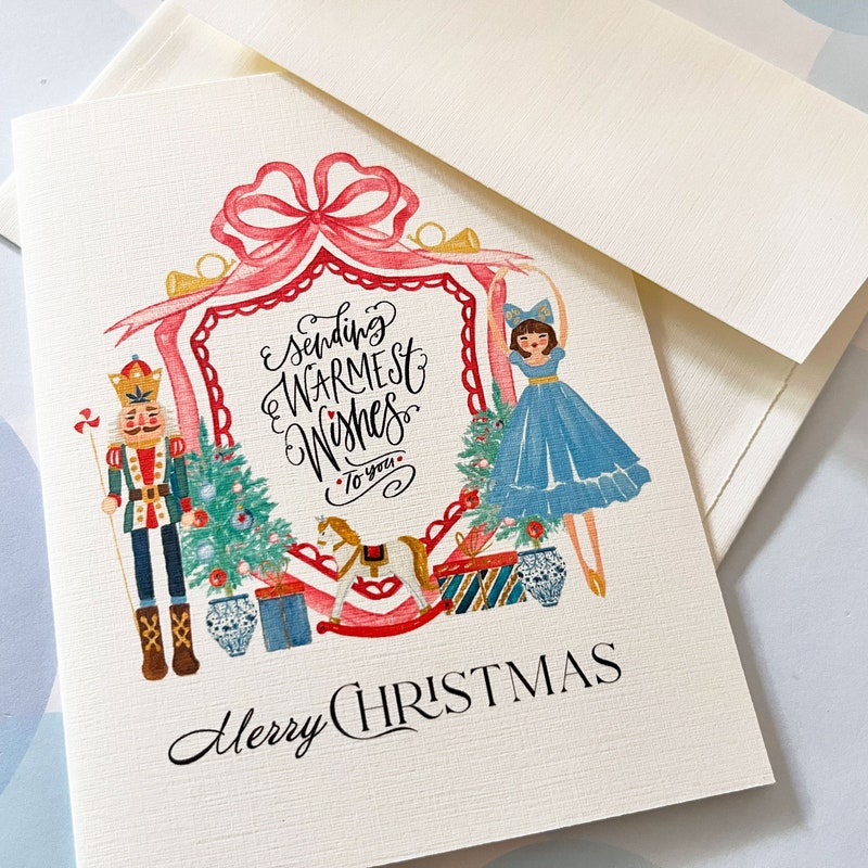 Nutcracker Card - Etsy