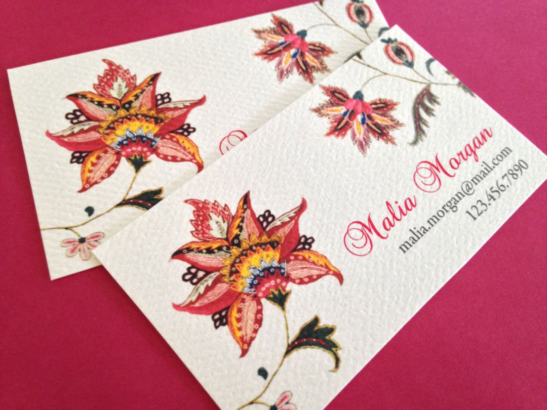 Business Card, Calling Card, Vintage Card - Set of 50 - Etsy