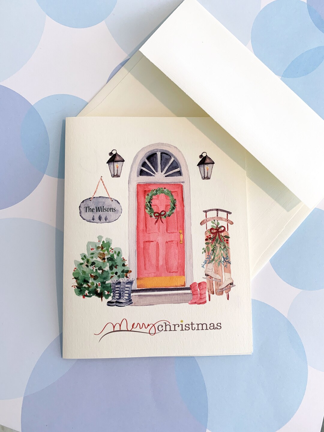 Etsy's Pick, Personalized Christmas Cards, Custom Holiday Card - Etsy