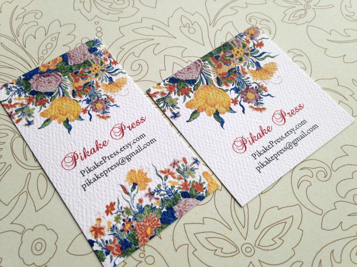 Business Card, Calling Card, Vintage Card - Set of 50 or 48 - Etsy