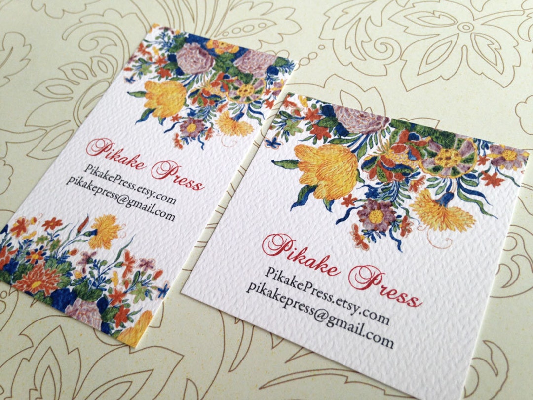 Business Card, Calling Card, Vintage Card - Set of 50 or 48 - Etsy