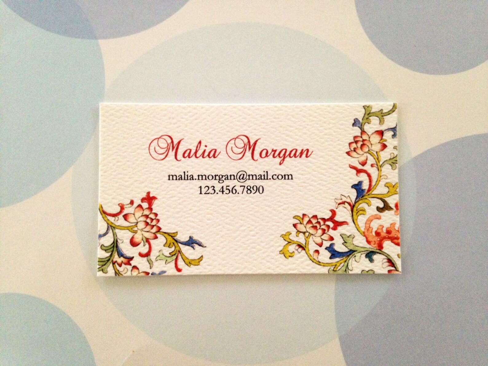 Personalized Lotus Business Calling Cards - Set of 50 - Etsy