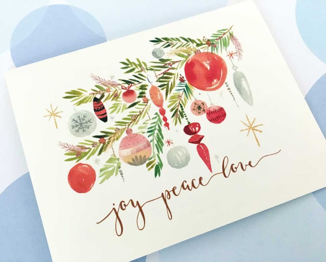 Christmas Card, Holiday Cards, Christmas Card Set - Etsy