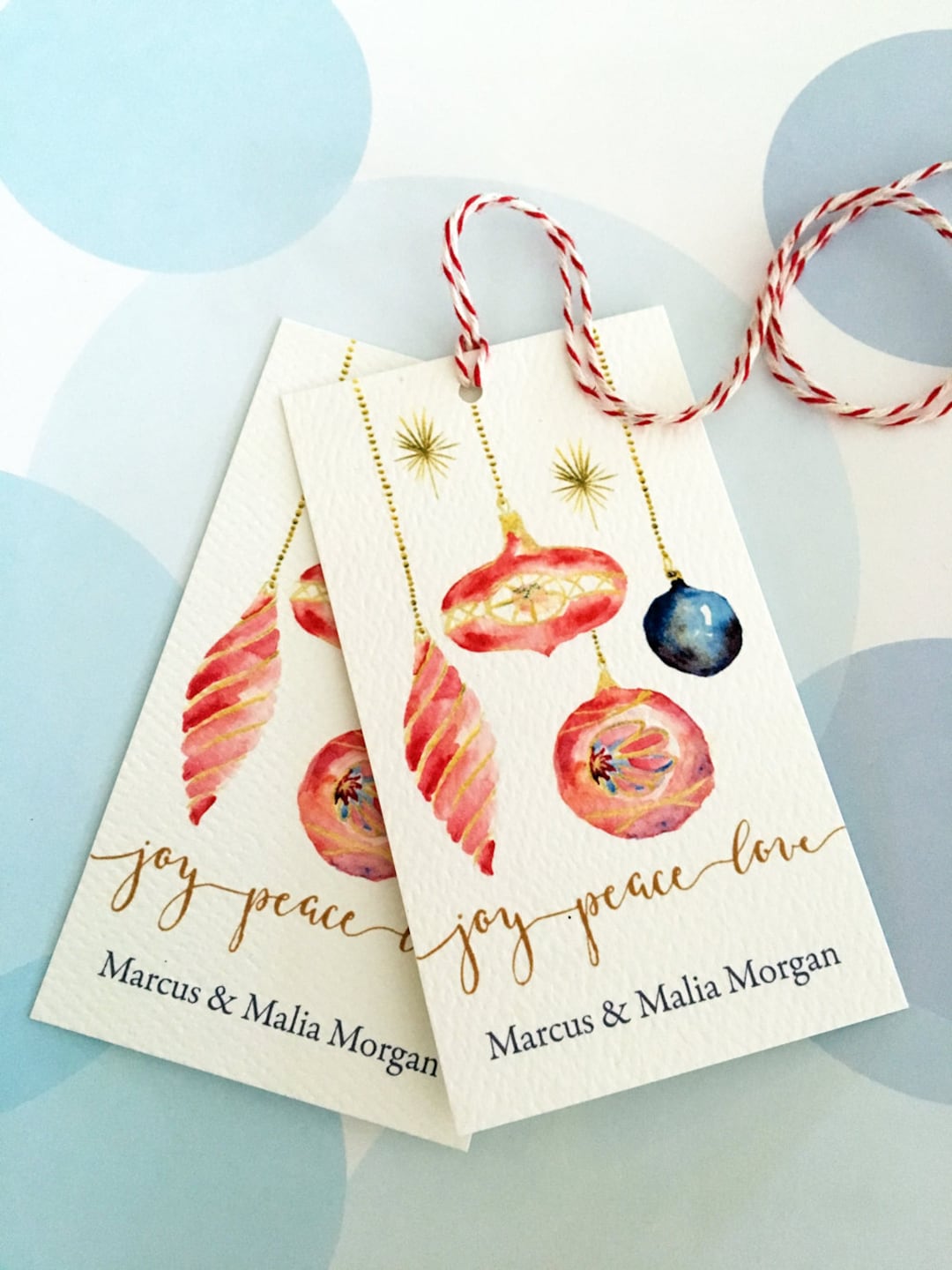 Christmas Gift Tags Personalized, Holiday Tags, Gift Tags, Set of 20 - Etsy