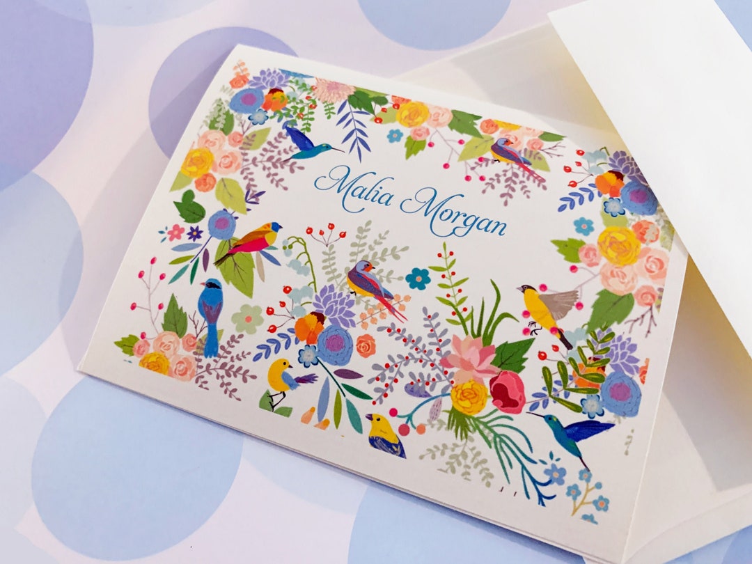 Greeting Cards, Note Cards, Stationery, Card Set, Personalized Card ...