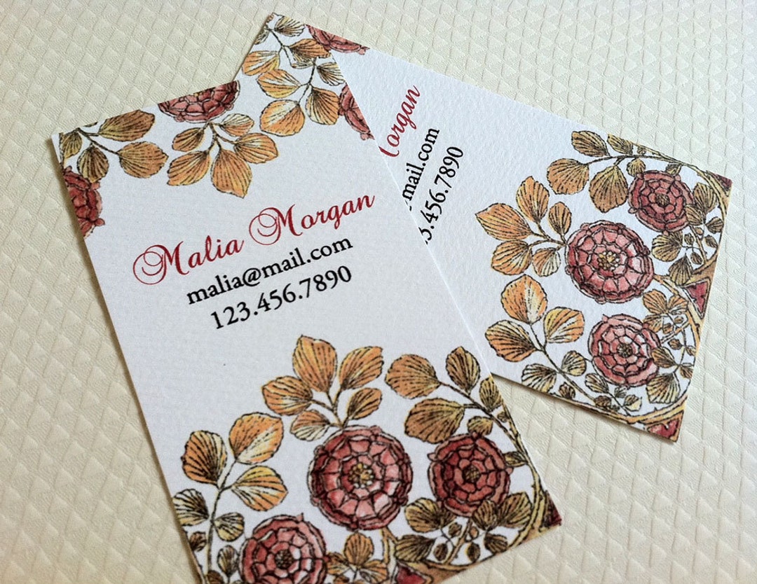 Personalized Business Calling Cards - Etsy