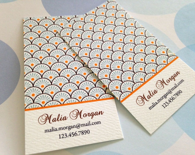 Personalized Business Card, Calling Card Set of 50 - Etsy