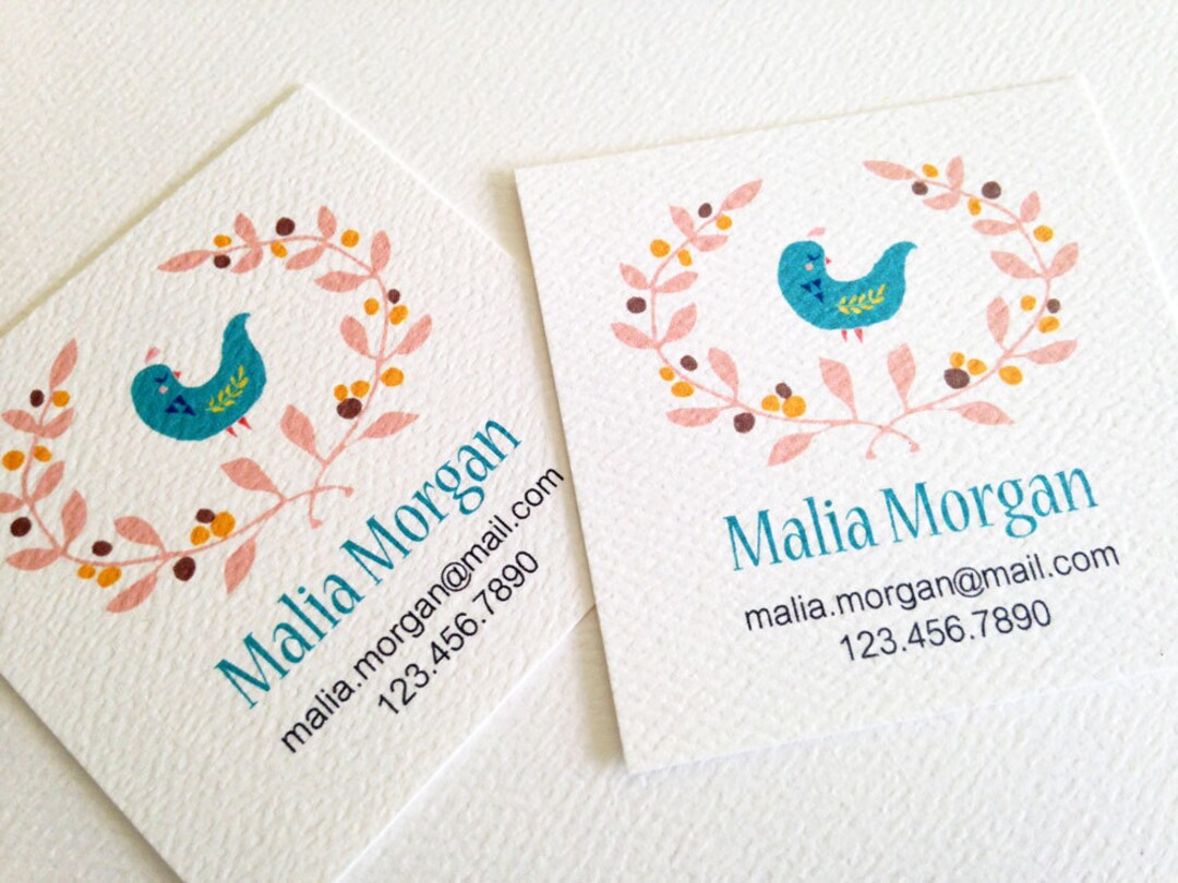 Personalized Business Cards, Calling Cards, Set of 48 - Etsy