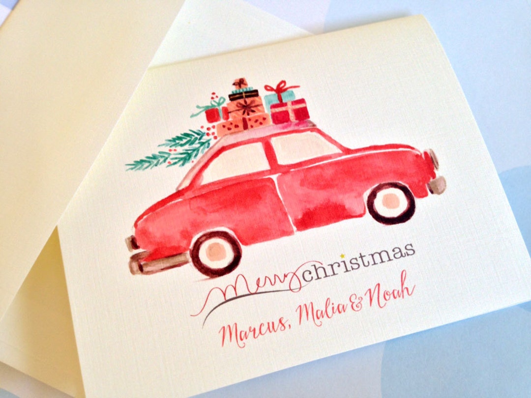 Personalized Christmas Cards, Custom Card - Etsy