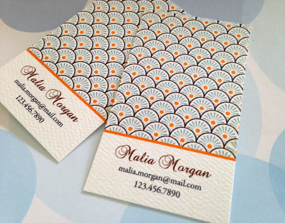 Personalized Business Card Calling Card Set of 50 - Etsy