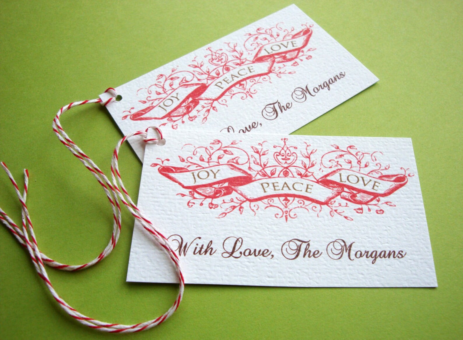 Personalized Gift Tags Custom Holiday Tags Personalized Gift - Etsy