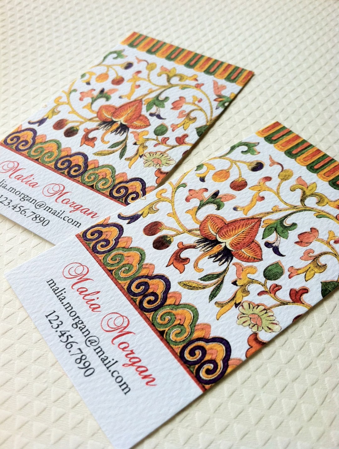 Personalized Business Card, Calling Cards, Set of 50 - Etsy