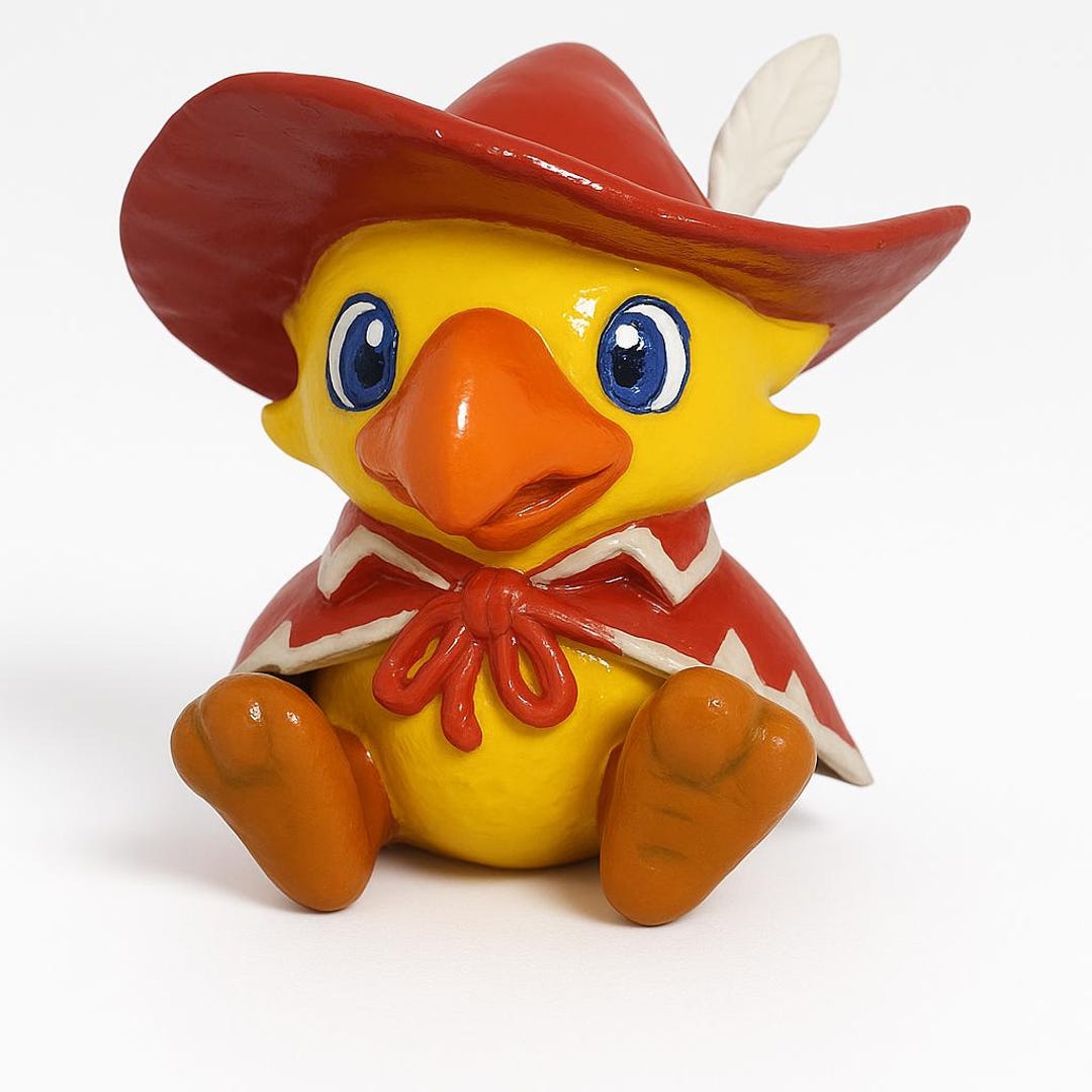 Chocobo 3d Print and Colored, Final Fantasy3d Printinggift - Etsy