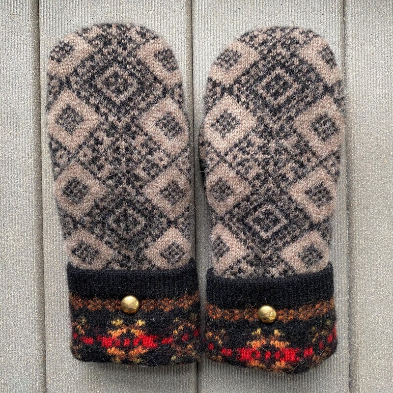 Wool Sweater Mittens - Etsy