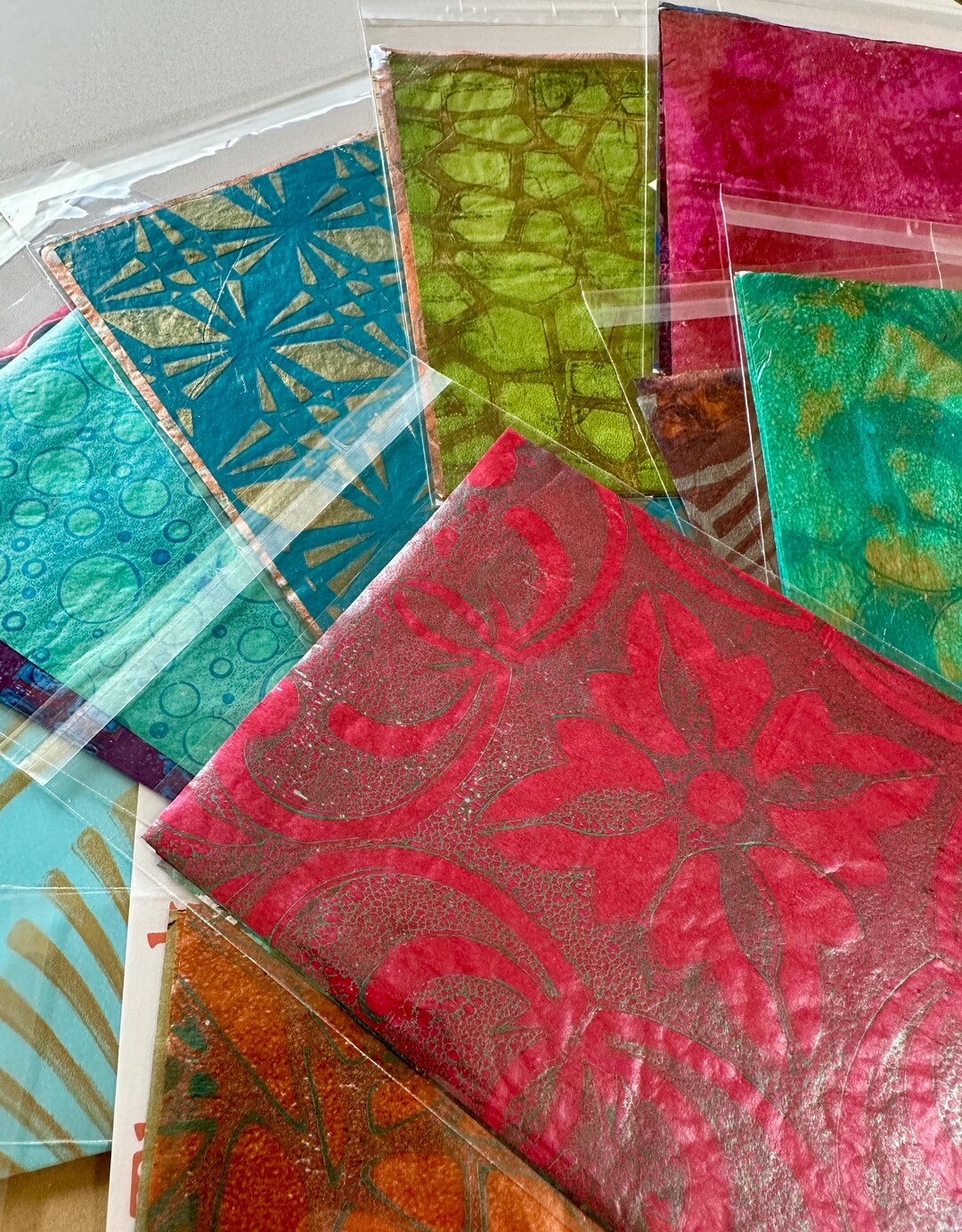 Mystery Collage Starter Pack Papers – 5 Sheets, Decorative Artist ...