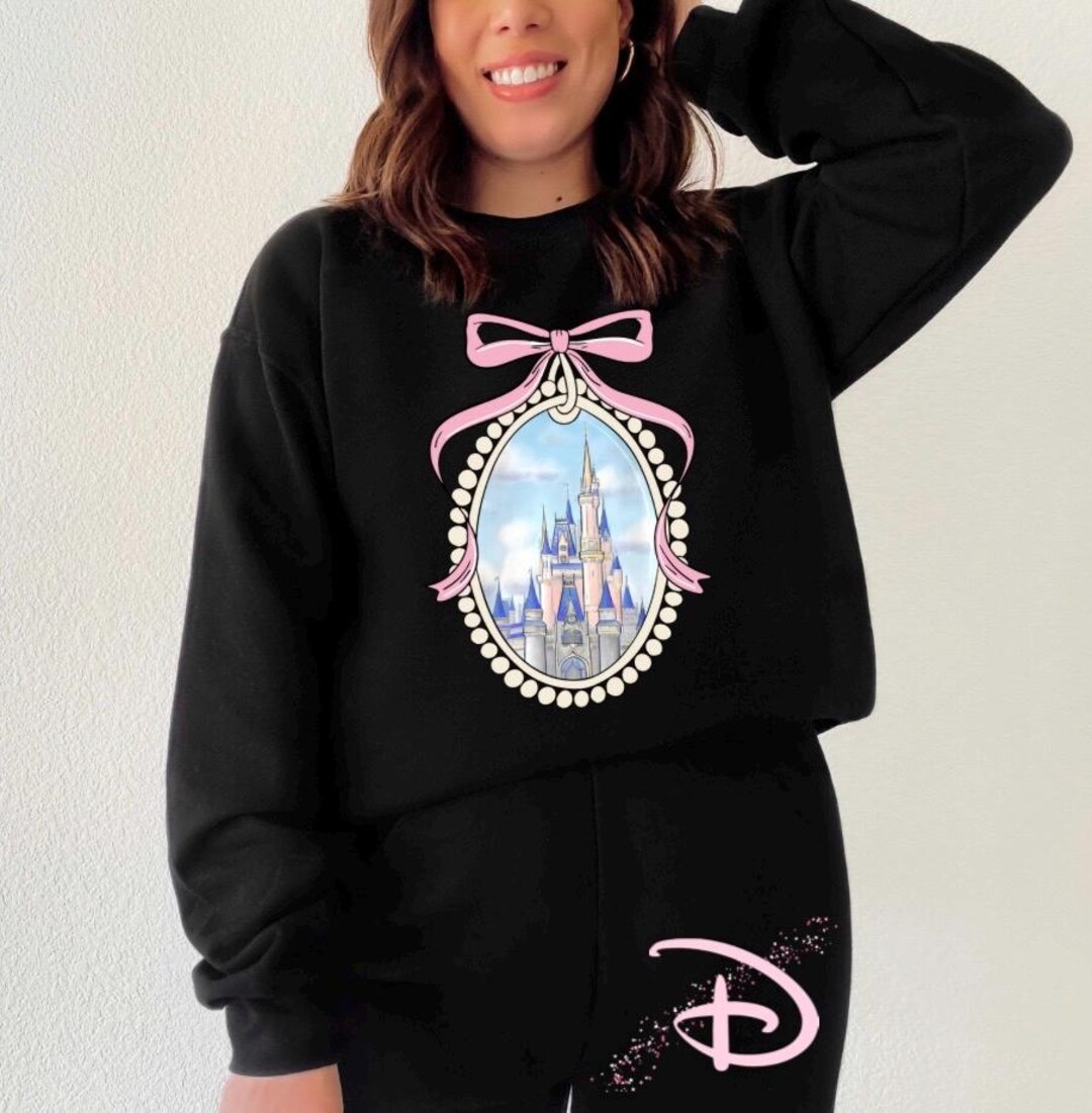 Disney World MK Lounge Set Sweatsuit One Crewneck Plus One Sweatpant ...