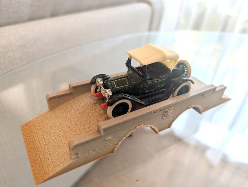 Bridge Miniature for Car Scale Model Display Stand Miniature Gift for ...