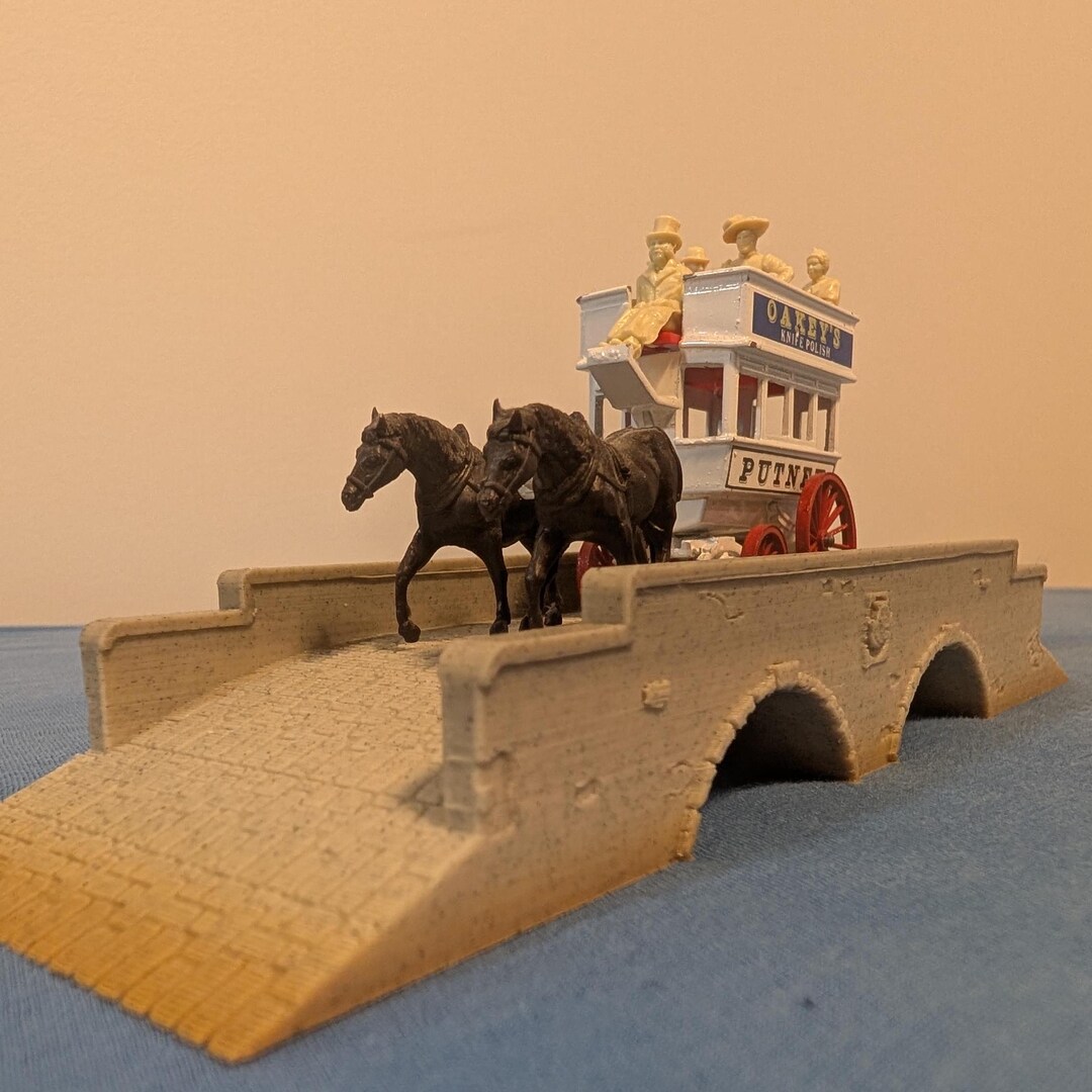 Bridge Miniature for Car Scale Model Display Stand Miniature Gift for ...