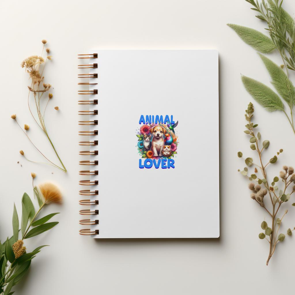 Cute Animal Lover Sticker – Vinyl Decal for Laptop, Water Bottle ...