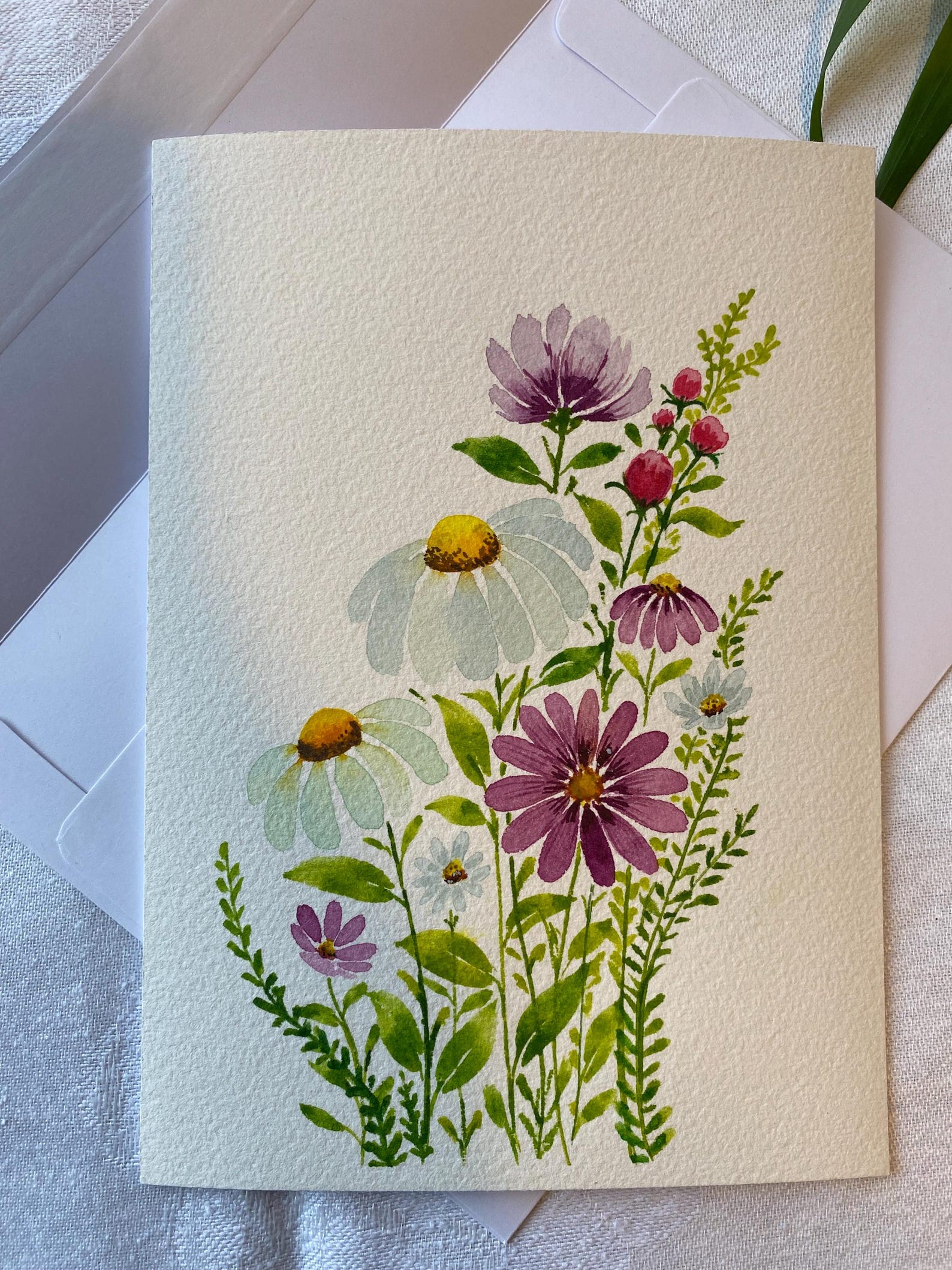 Original Hand Made Watercolour Card - Etsy