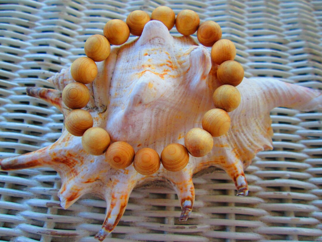 Bracelet, Cedar 10mm Wood Bracelet, BUY 1 GET 1 FREE, 1139 - Etsy