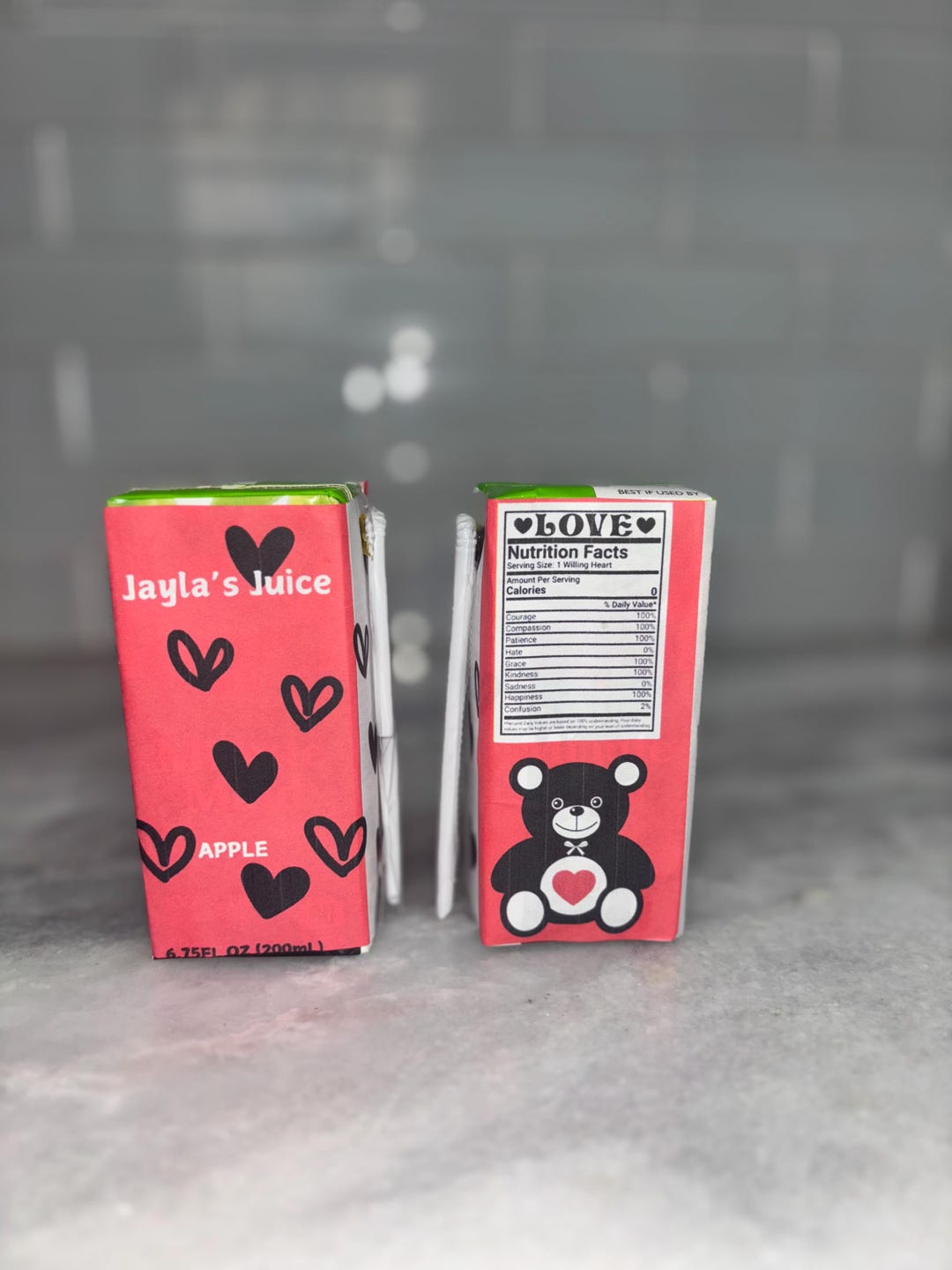 8 Custom Juice Boxes, Juice Included - Etsy