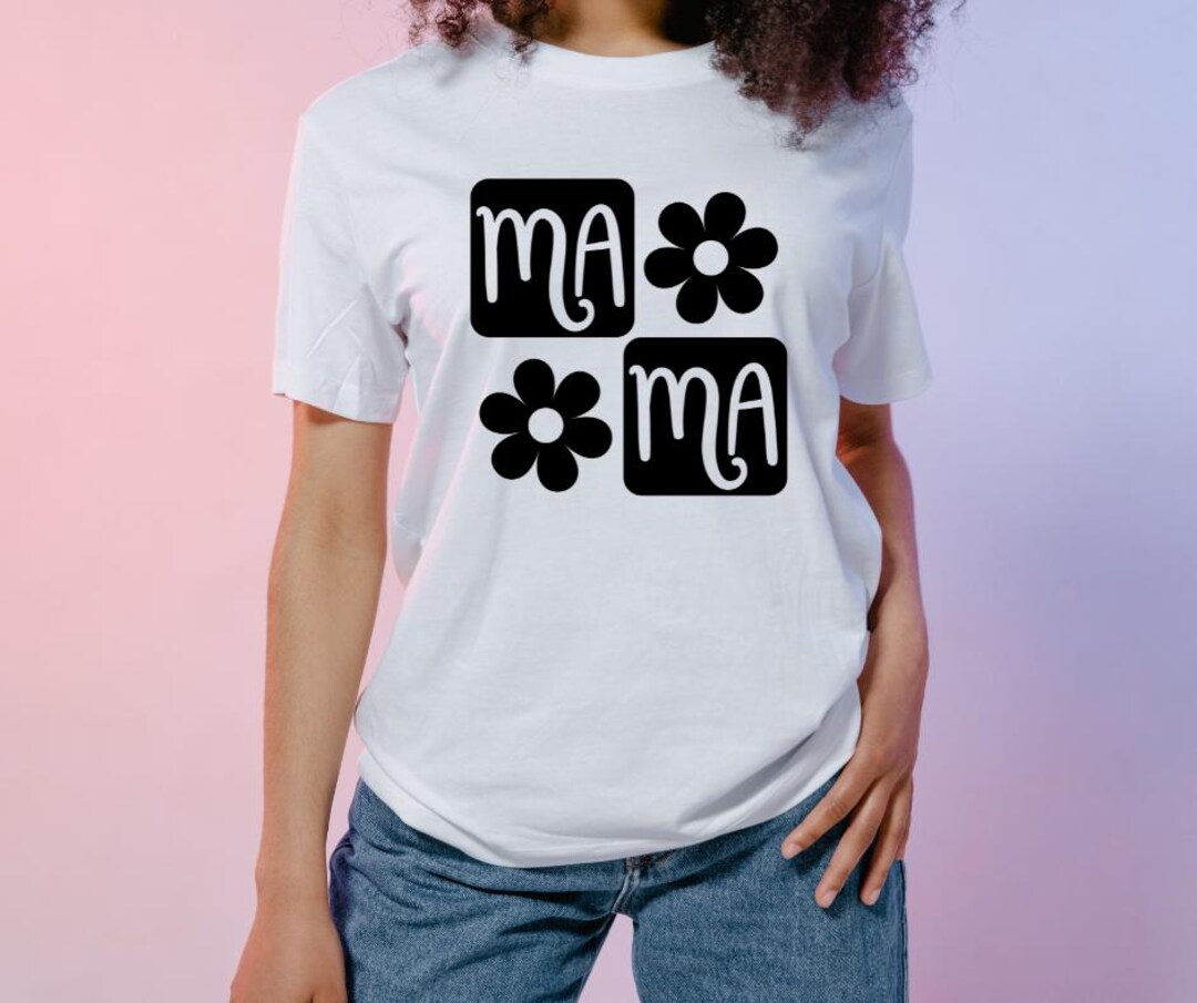 Mama PNG, Checker Mama Png, Floral Mama Png, Mama Flower Png, Mothers ...
