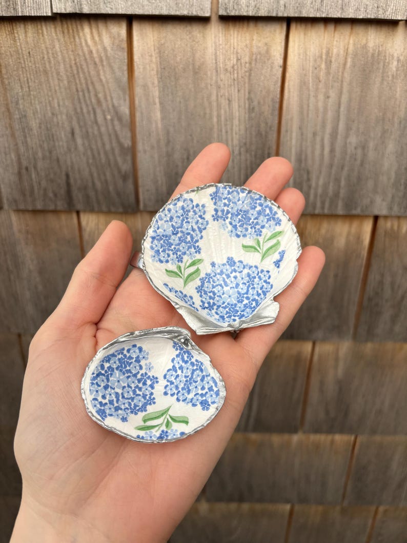 Cape Cod Shell Art | Jewelry Dish - Etsy