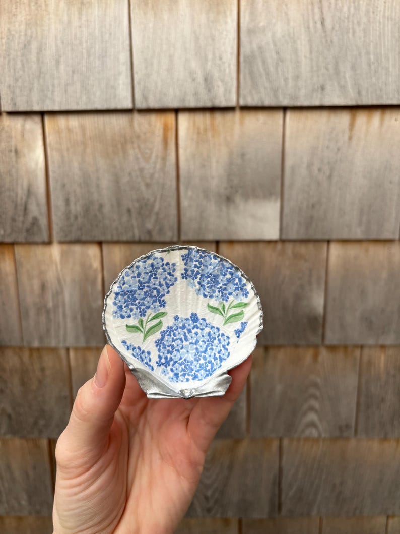 Cape Cod Shell Art | Jewelry Dish - Etsy