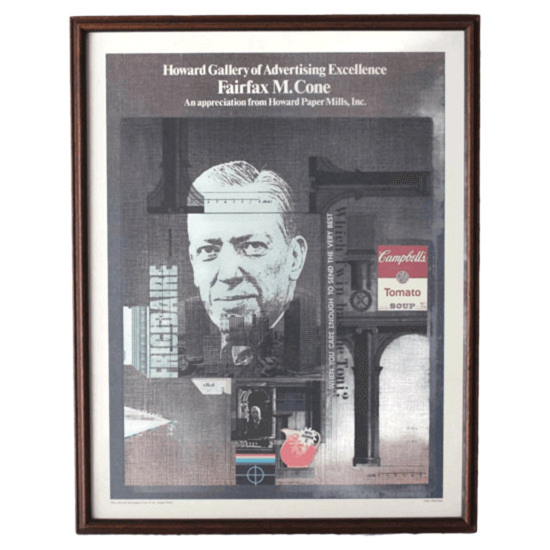 Vintage Advertising Collage Print by Fred Otnes - Etsy