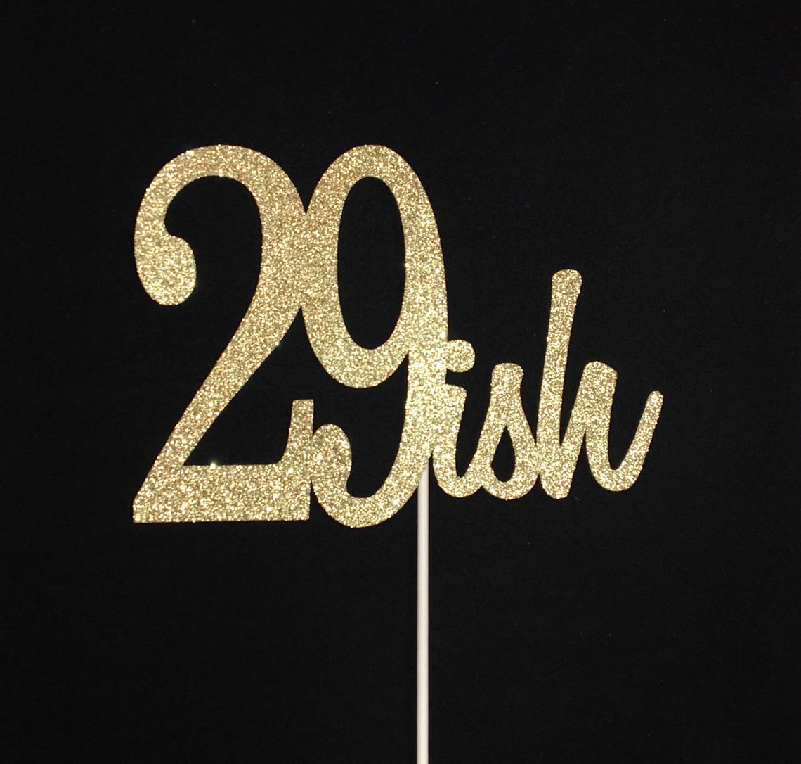 29ish Cake Topper - Etsy