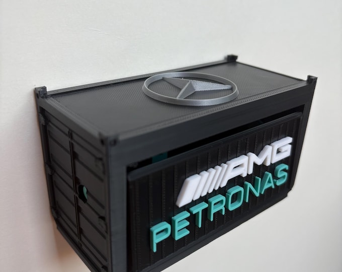Mercedes AMG Petronas F1 Style Key Holder Container - Etsy