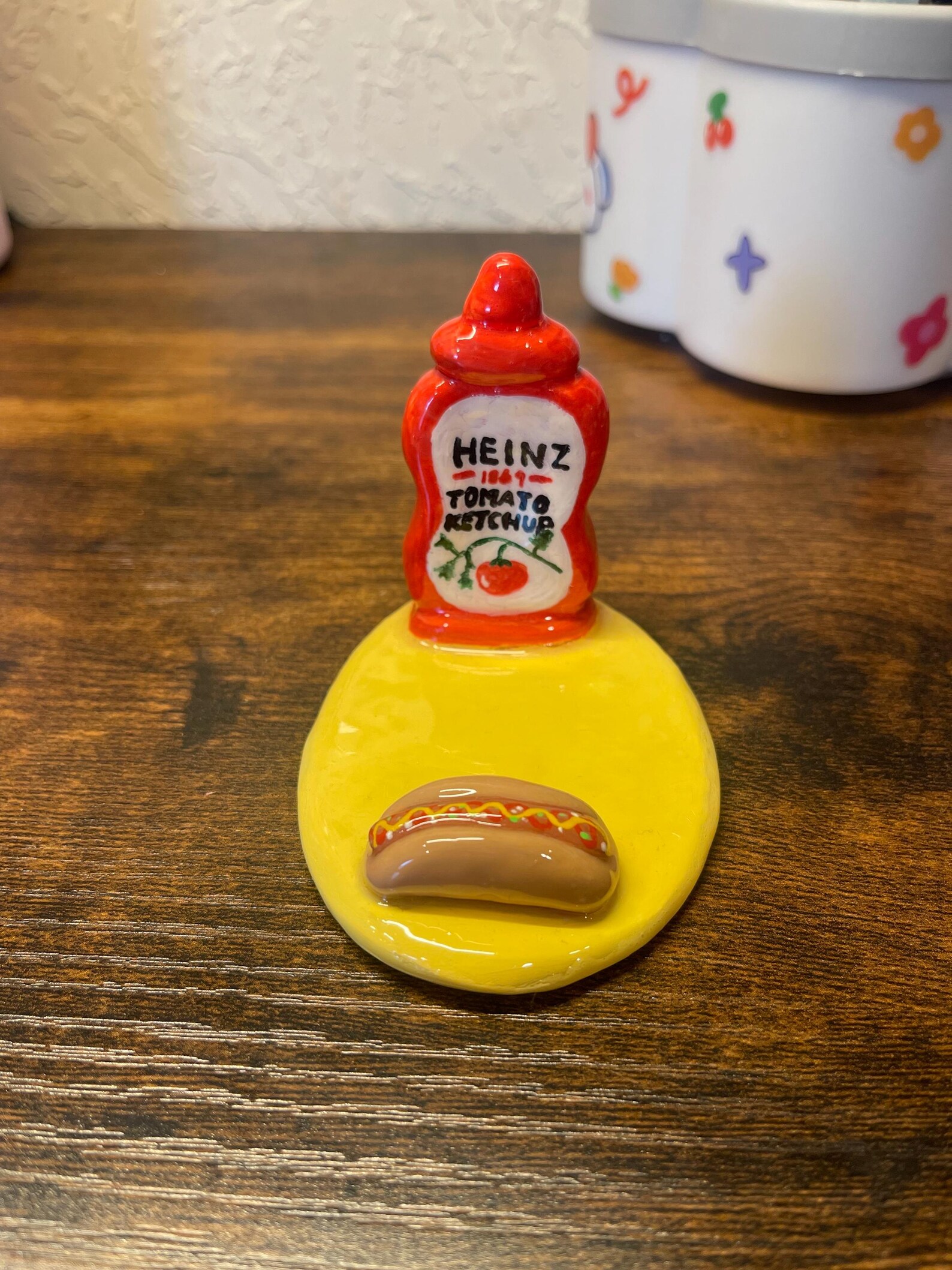 Cute Handmade Polymer Clay Food Phone Stand - Etsy