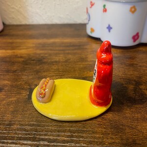 Cute Handmade Polymer Clay Food Phone Stand - Etsy