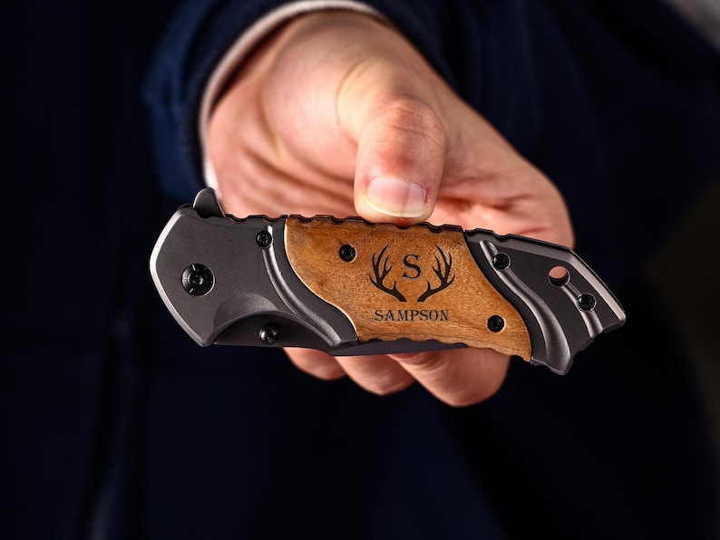 Personalized Pocket Knife,custom Engraved Knife,personalized Knife With ...