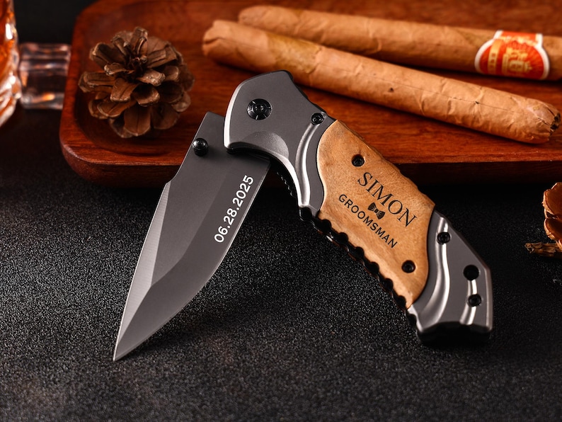 Personalized Pocket Knife,custom Engraved Knife,personalized Knife With ...