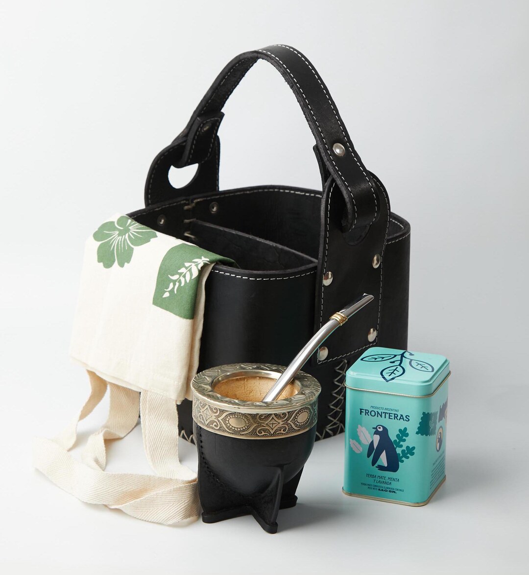 Complete Set Argentine Mate, Mate Set, Basket Container Kit Mate ...