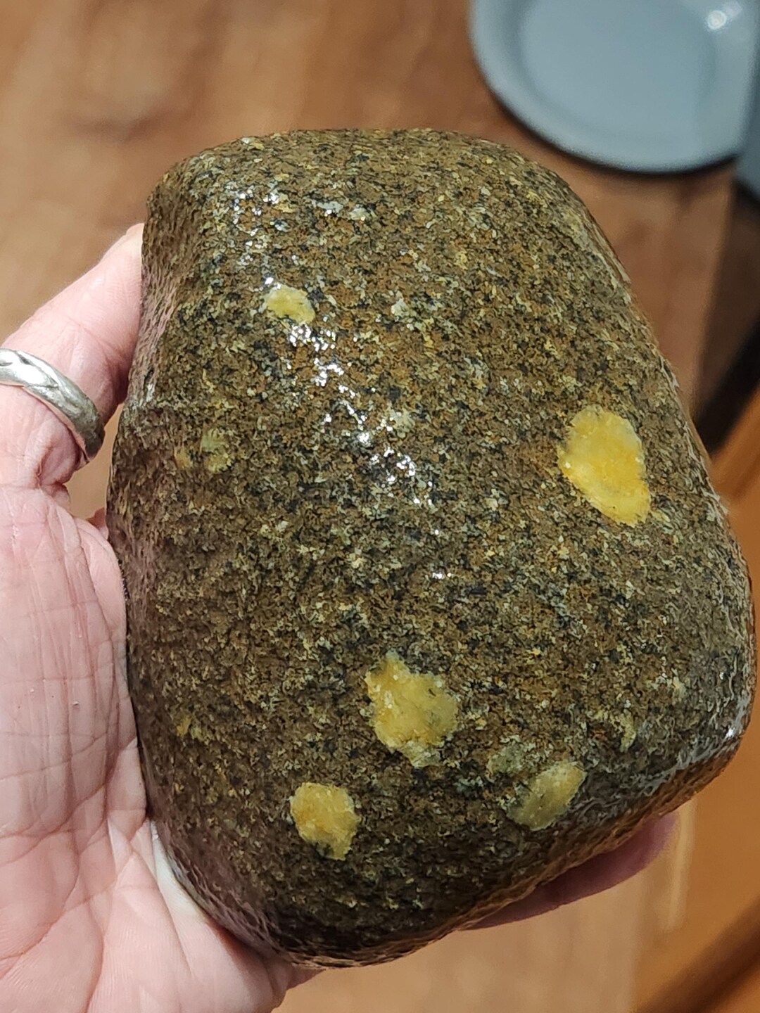 Chalcedony Pudding Stone Specimen – Unique Rock Formation for ...